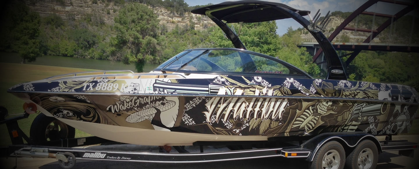 Boat Wraps, Vinyl Boat Graphics, Boat Decal, Custom Wrap, Florida ...